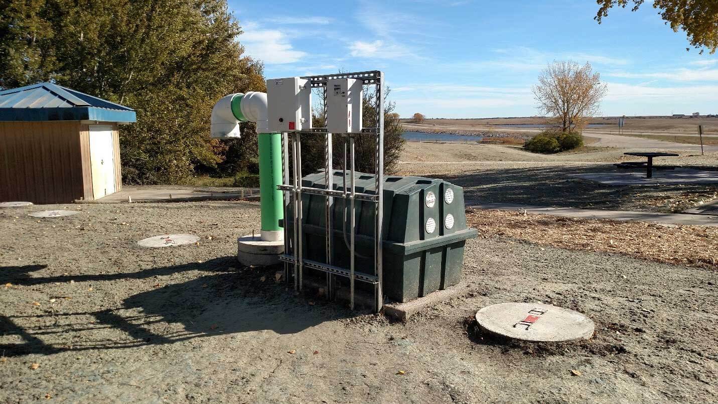 Rest Area Waste Pretreatment System - Ulteig